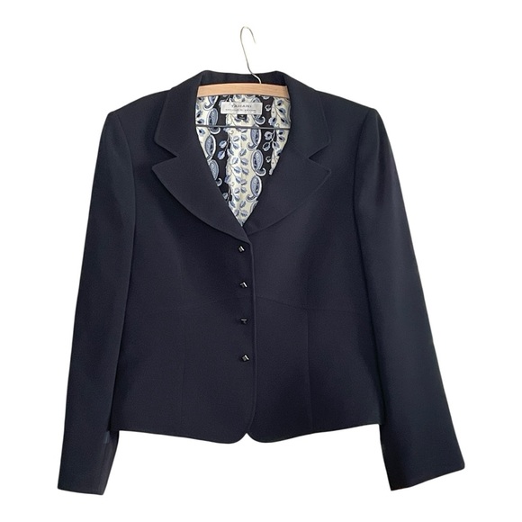 Tahari | Jackets & Coats | Tahari Arthur S Levine Navy Womens Suit ...